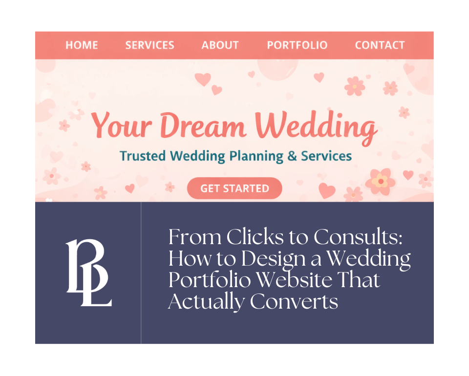From Clicks to Consults: How to Design a Wedding Portfolio Website That ...